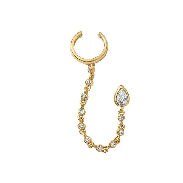 ALEXIE OF ATHENS Lili Chain Cuff Earring