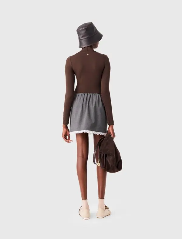 Maje Roll-neck T-shirt