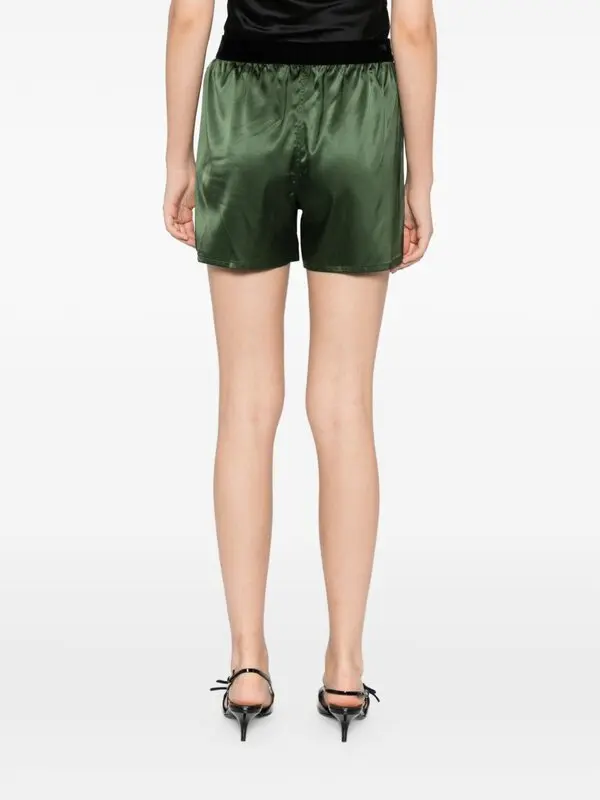 TOM FORD Silk Pajama Shorts - Multicolor