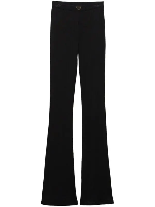 Prada Ribbed Jersey Trousers