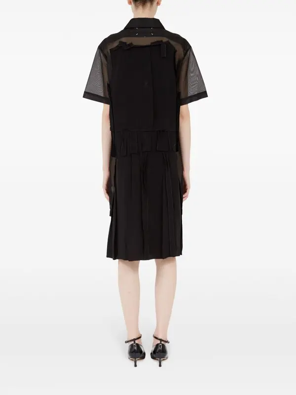 MAISON MARGIELA Midi Polo Dress - Multicolor