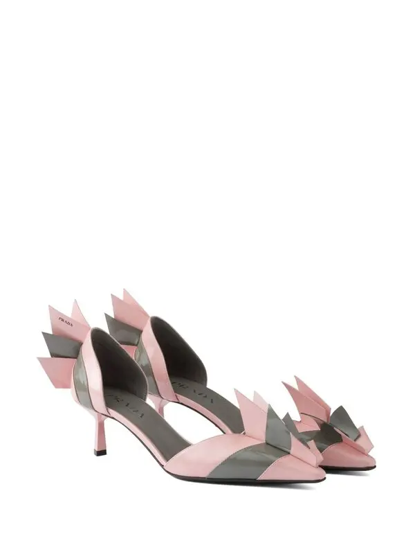 Prada Patent Leather Bicolor Pumps - Multicolor