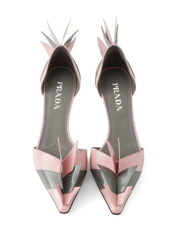 Prada Patent Leather Bicolor Pumps - Multicolor