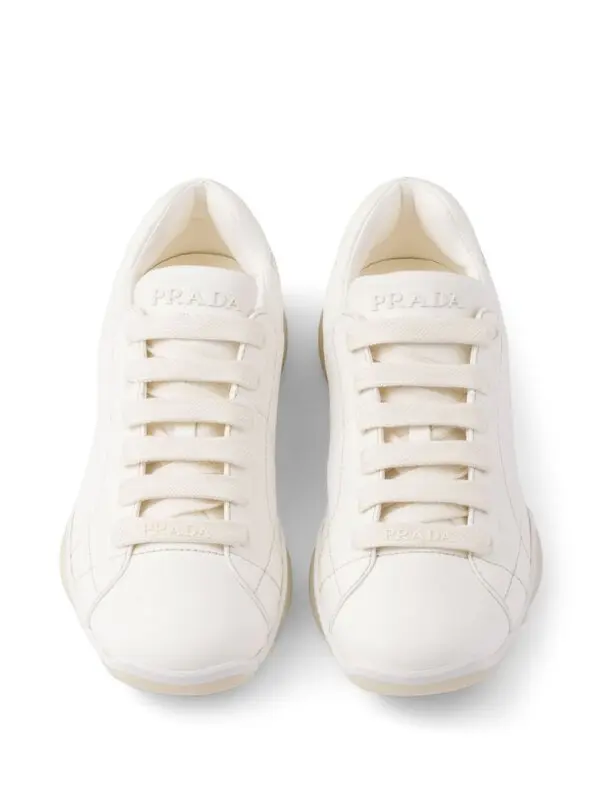 Prada Leather Sneakers - Multicolor
