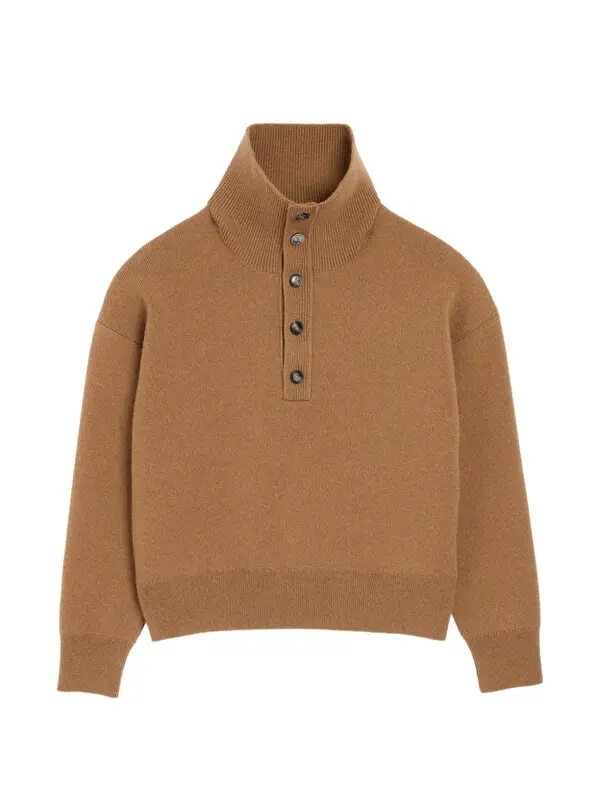 AMI Paris Wool Turtle-neck Sweater