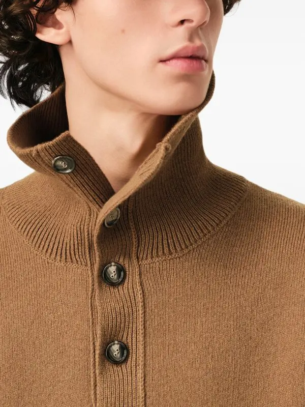 AMI Paris Wool Turtle-neck Sweater