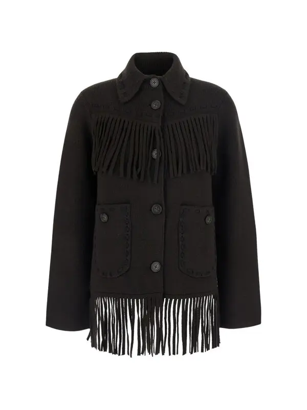 Guest In Residence Cashmere And Wool Western Jacket - Multicolor