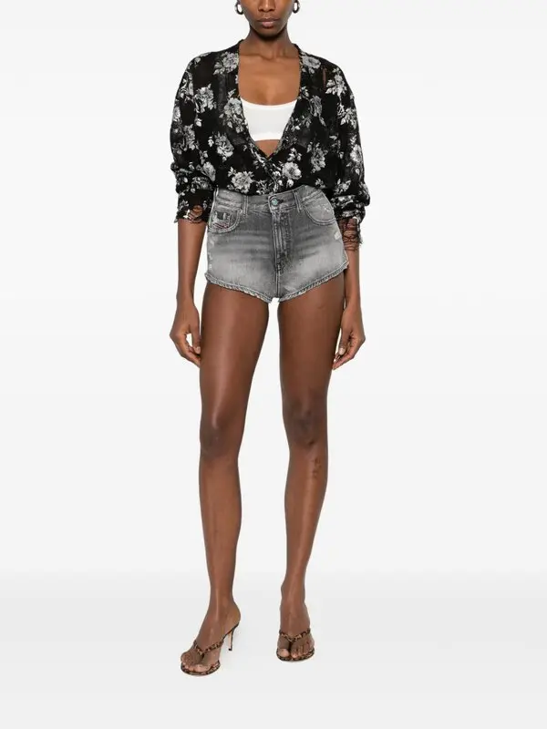 DIESEL® Denim Cotton Shorts