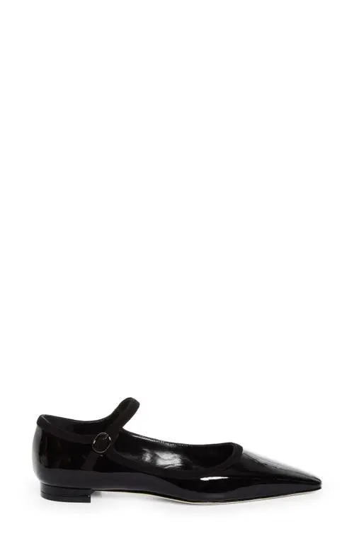 Manolo Blahnik Perdiccamod Mary Jane Leather Pump