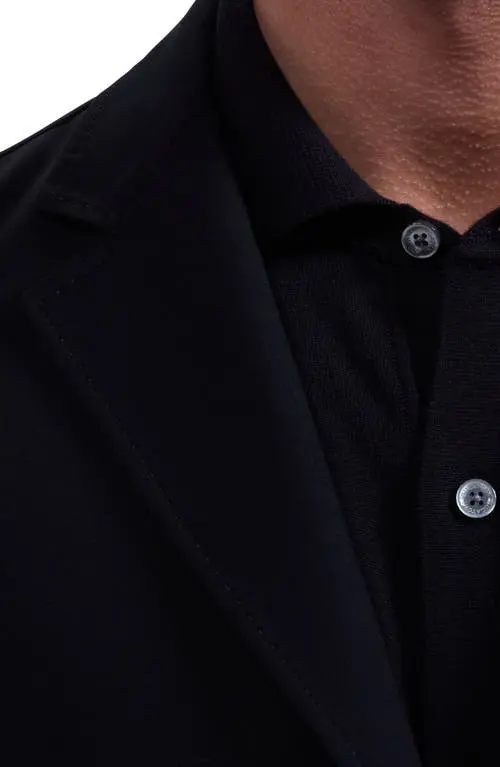Bugatchi Aerotech Two Button Blazer - Black