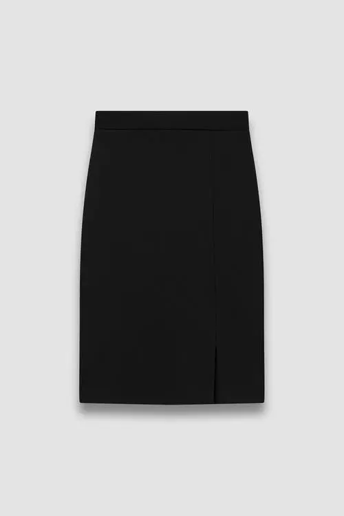 RESIDUS Leman Straight Jersey Midi Skirt
