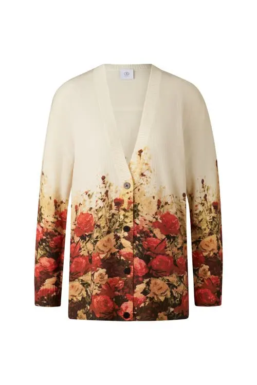 Bogner Cardigan Heidi - Sand/red