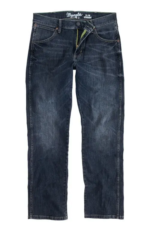 Wrangler Retro Slim Straight Leg Jeans