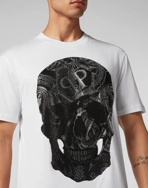 Philipp Plein T-shirt Round Neck Snake