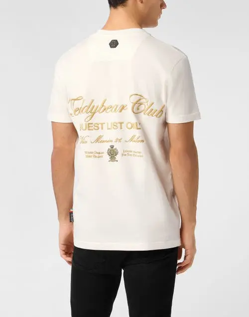 Philipp Plein T-shirt Round Neck Ss Teddy