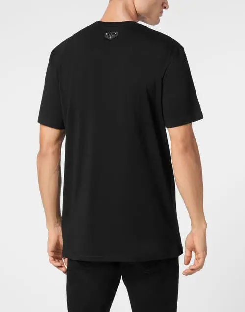 Philipp Plein T-shirt Round Neck Ss Stones Snake