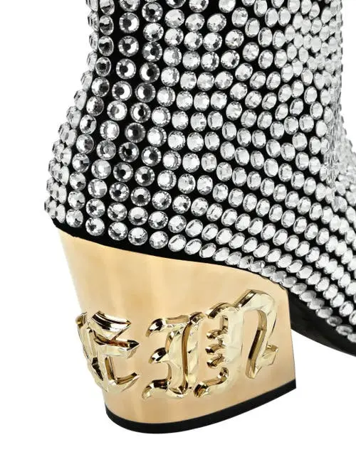 Philipp Plein Boots High Heels Mid Gothic Plein