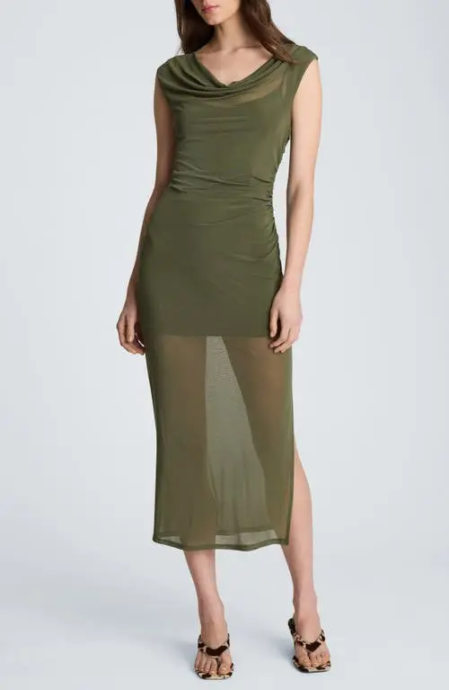 KENNETH COLE COLLECTION Sleeveless Cowl Neck Dress