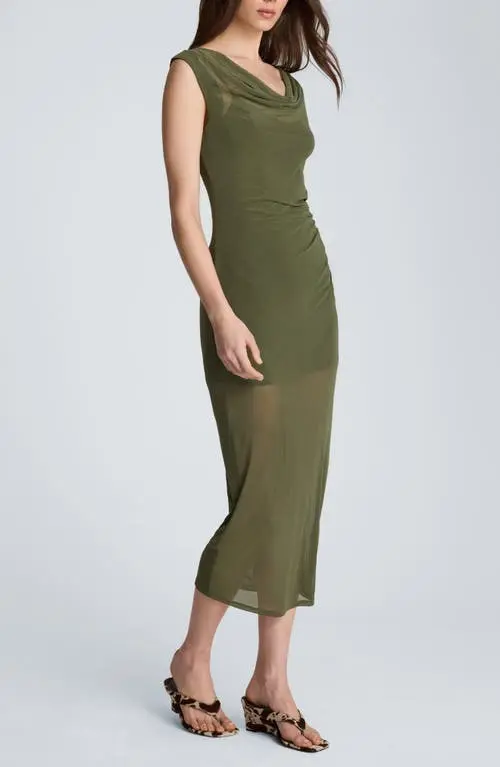KENNETH COLE COLLECTION Sleeveless Cowl Neck Dress