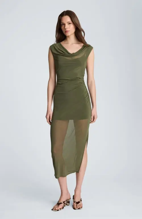 KENNETH COLE COLLECTION Sleeveless Cowl Neck Dress
