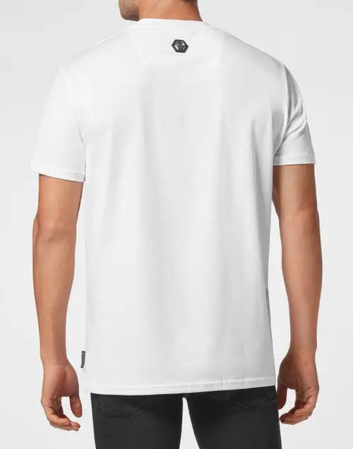 Philipp Plein T-shirt Round Neck Ss Hexagon