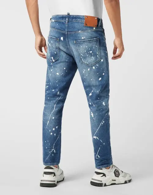Philipp Plein 5-pocket Detroit Fit Jeans