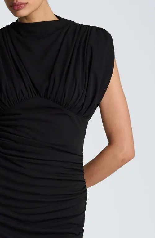 KENNETH COLE COLLECTION Power Shoulder Minidress