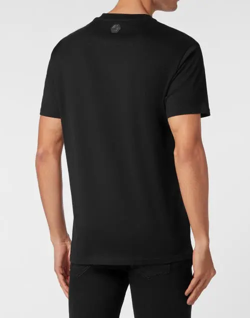 Philipp Plein T-shirt Round Neck Tattoo - Black