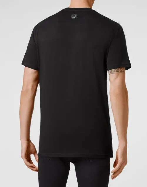 Philipp Plein T-shirt Round Neck Ss - Black