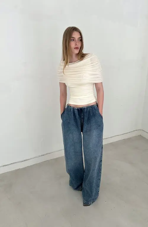 SAEMDI Lucia Balloon Jeans