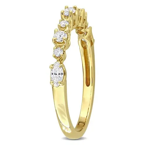 JULIANNA B. Lab Grown Diamond Anniversary Band 14k Gold