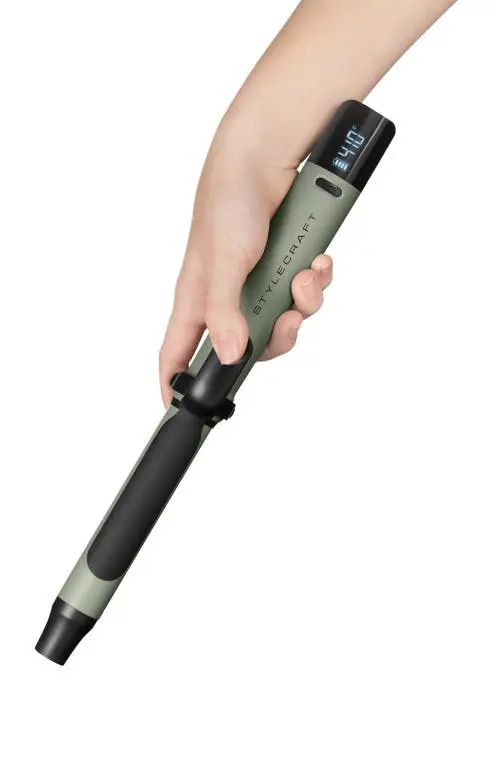 STYLECRAFT Cordless Curling Iron Wand