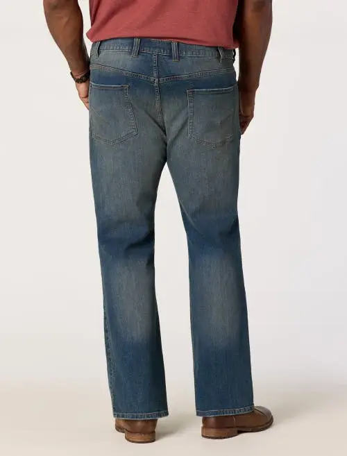 TRUE NATION BY DXL Big & Tall Western-inspired Bootcut Jeans