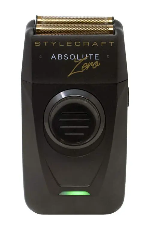 STYLECRAFT Absolute Zero Foil Shaver With Trimmer - Black