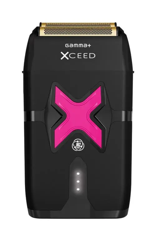 GAMMA + Xceed In2 Vector Motor Foil Shaver - Black