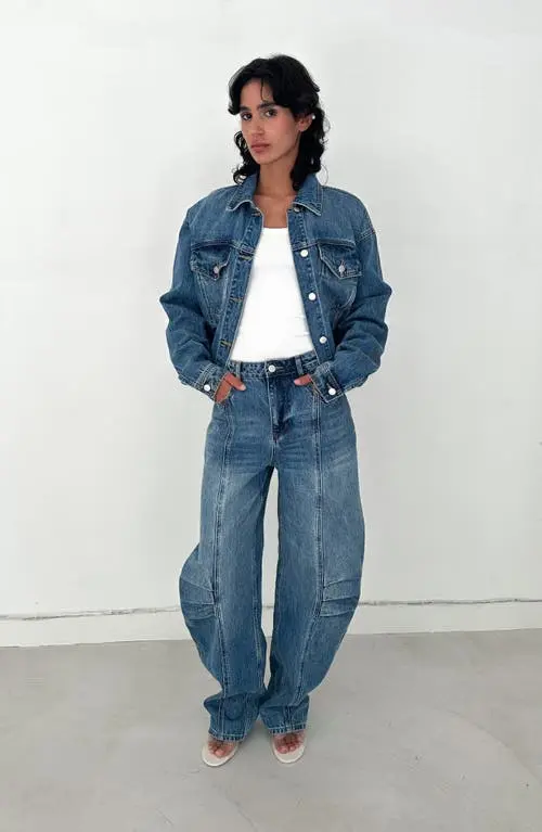 SAEMDI Noma Barrel Denim Jeans