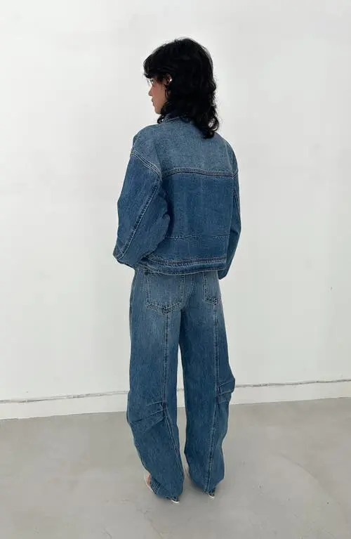 SAEMDI Noma Barrel Denim Jeans