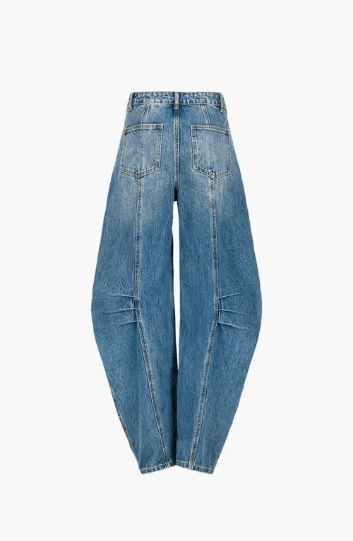 SAEMDI Noma Barrel Denim Jeans