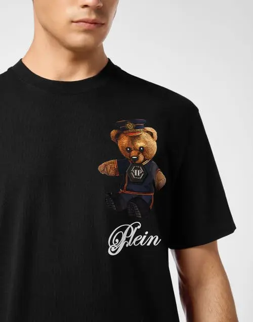 Philipp Plein T-shirt Round Neck Ss Teddy