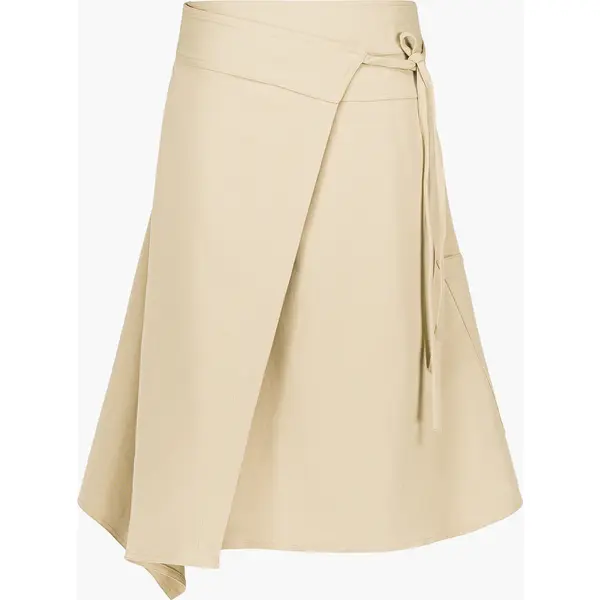 SAEMDI Emery Asymmetric Wrap Skirt