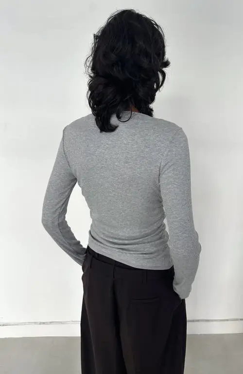 SAEMDI Maja Rib Jersey Cardigan