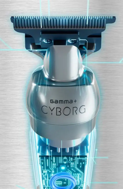 GAMMA + Cyborg Professional Cordless Hair Trimmer