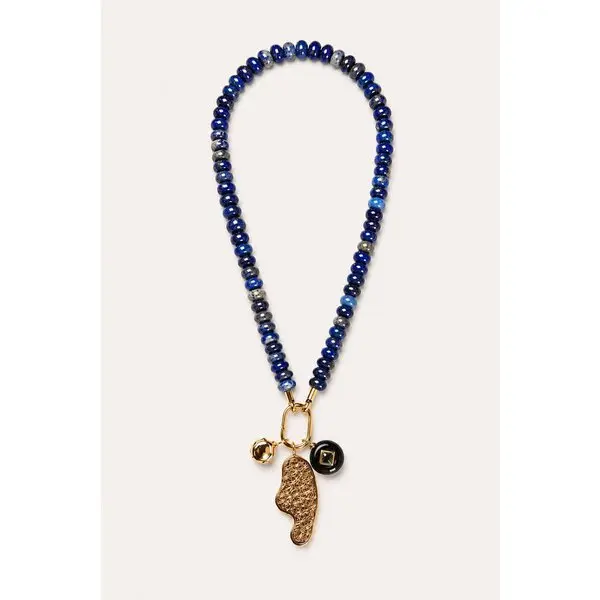 DANIELA MILLAN JEWELRY Ocean Charm Necklace - Blue