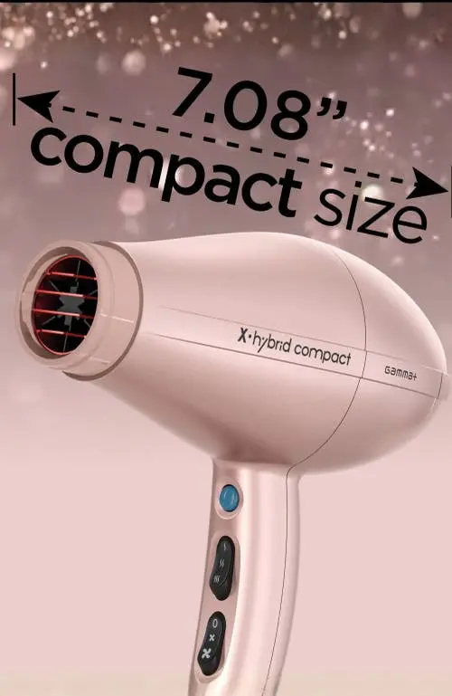 GAMMA + X-hybrid Compact Ionic Hair Dryer