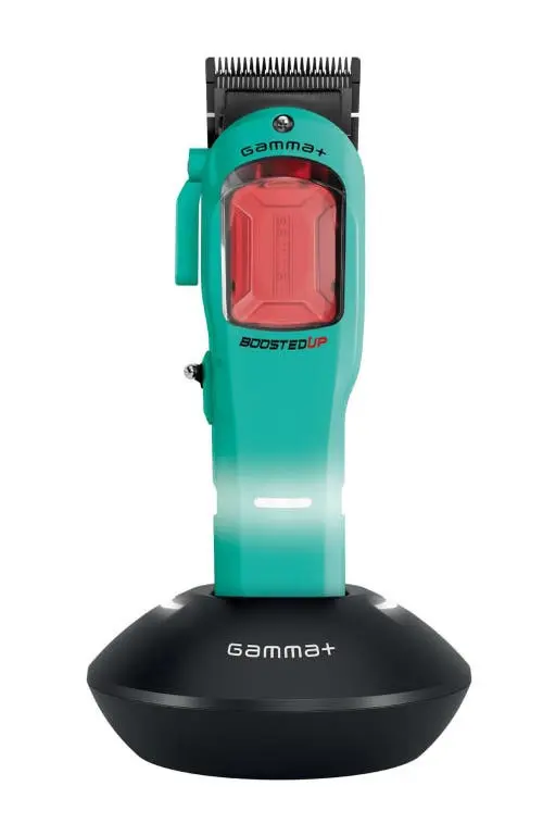 GAMMA + Boostedup Professional Cordless Hair Clipper - Green