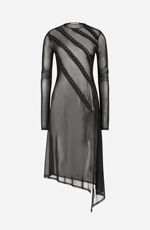 SAEMDI Rue Sheer Mesh Dress