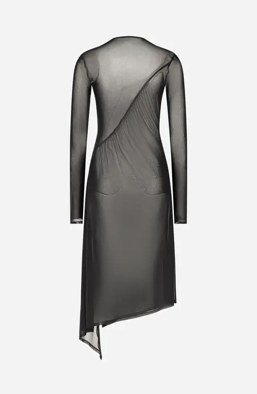 SAEMDI Rue Sheer Mesh Dress