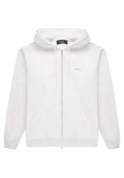 NANA JUDY Floyd Zip Through Hood - White Marl