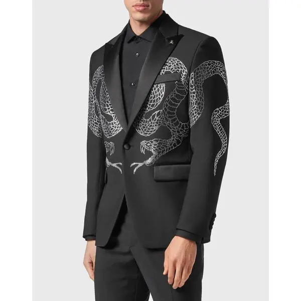 Philipp Plein Blazer Lord Fit Snake