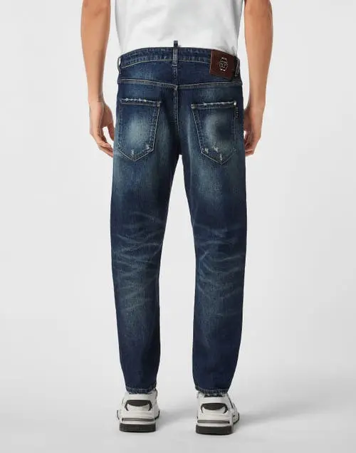 Philipp Plein 5-pocket Detroit Fit Jeans